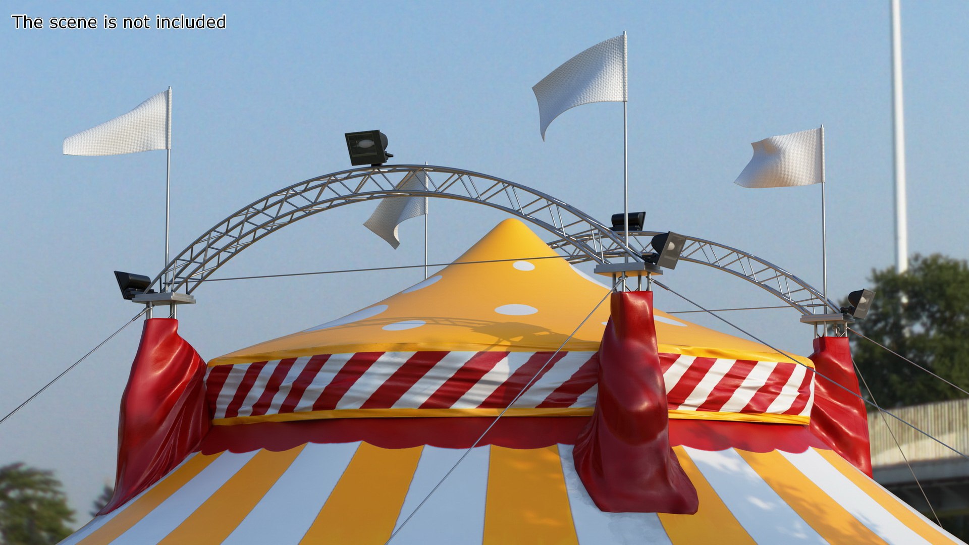 3D Truss Arch Lighting Rig Structure - TurboSquid 2302468