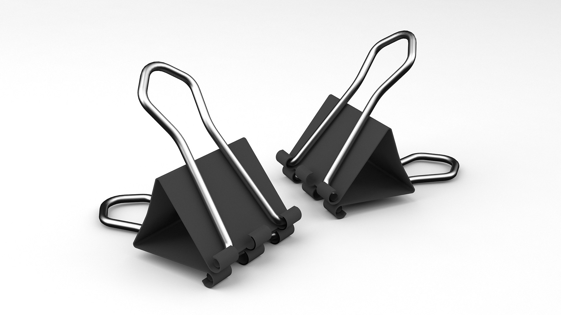 3D Model Binder Clip - TurboSquid 1784919