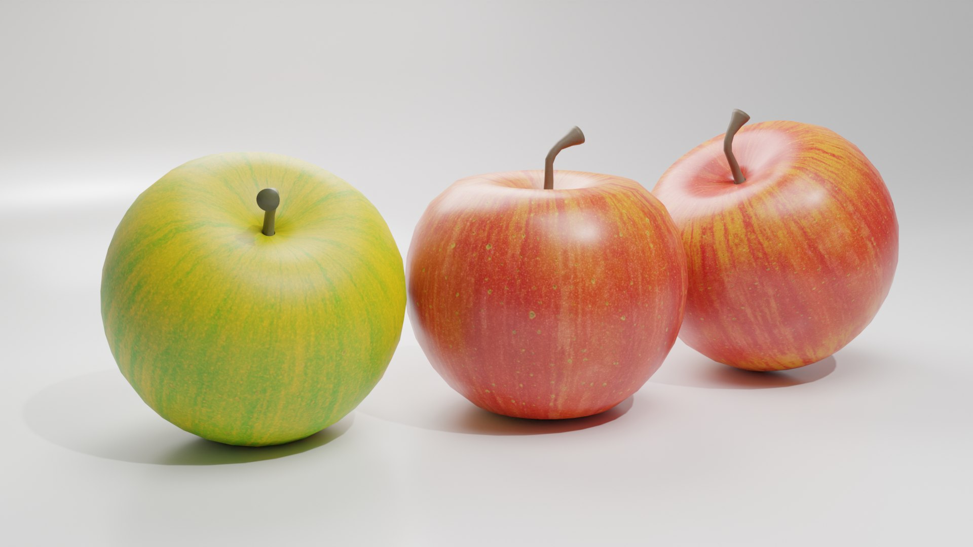 Apples Model Turbosquid 2170376