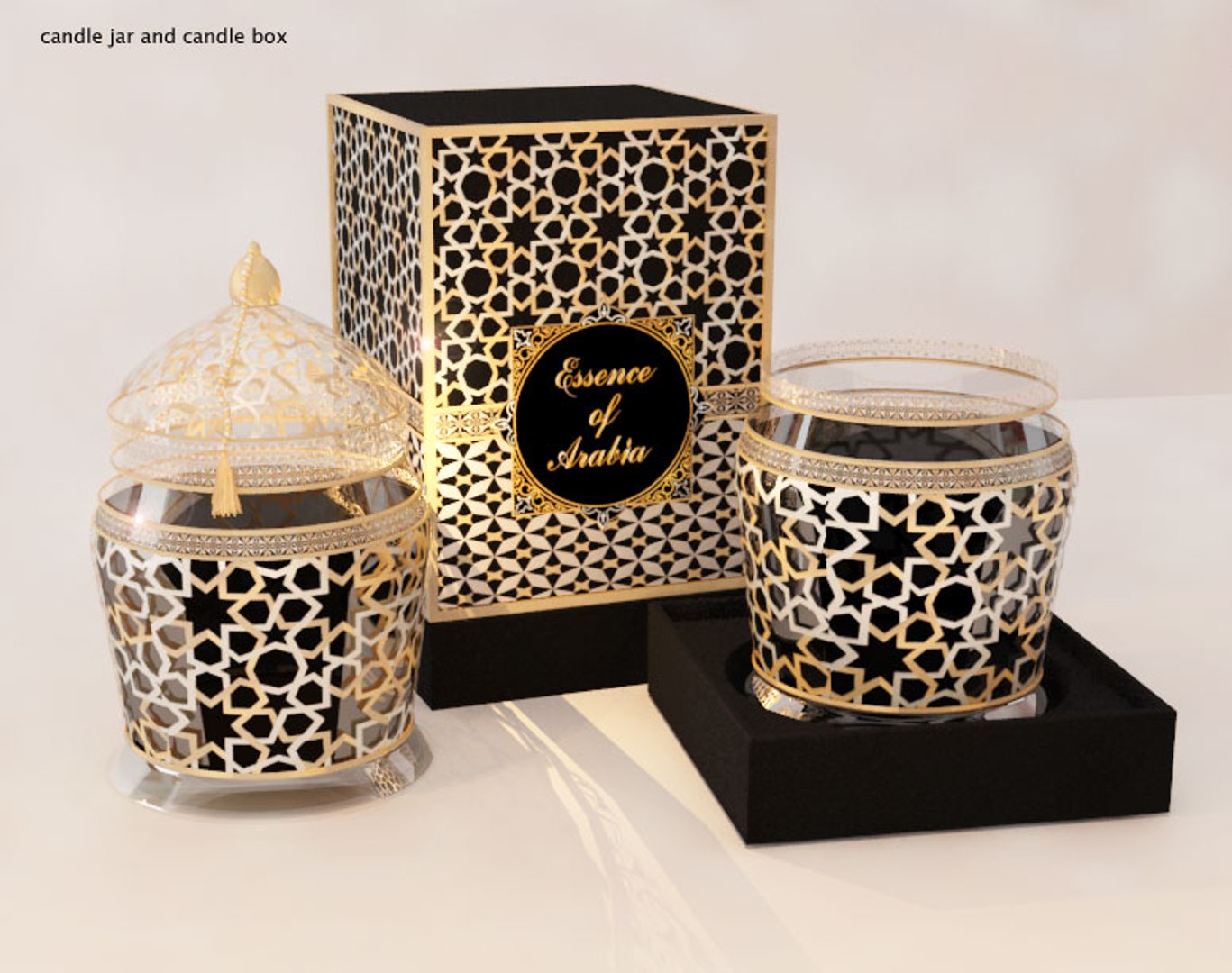 Candle Jar 3D Model - TurboSquid 1167069