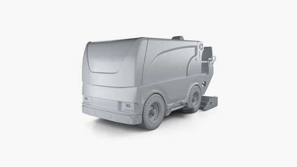 3D модель Электрический ледогенератор Zamboni Model 650 - TurboSquid ...