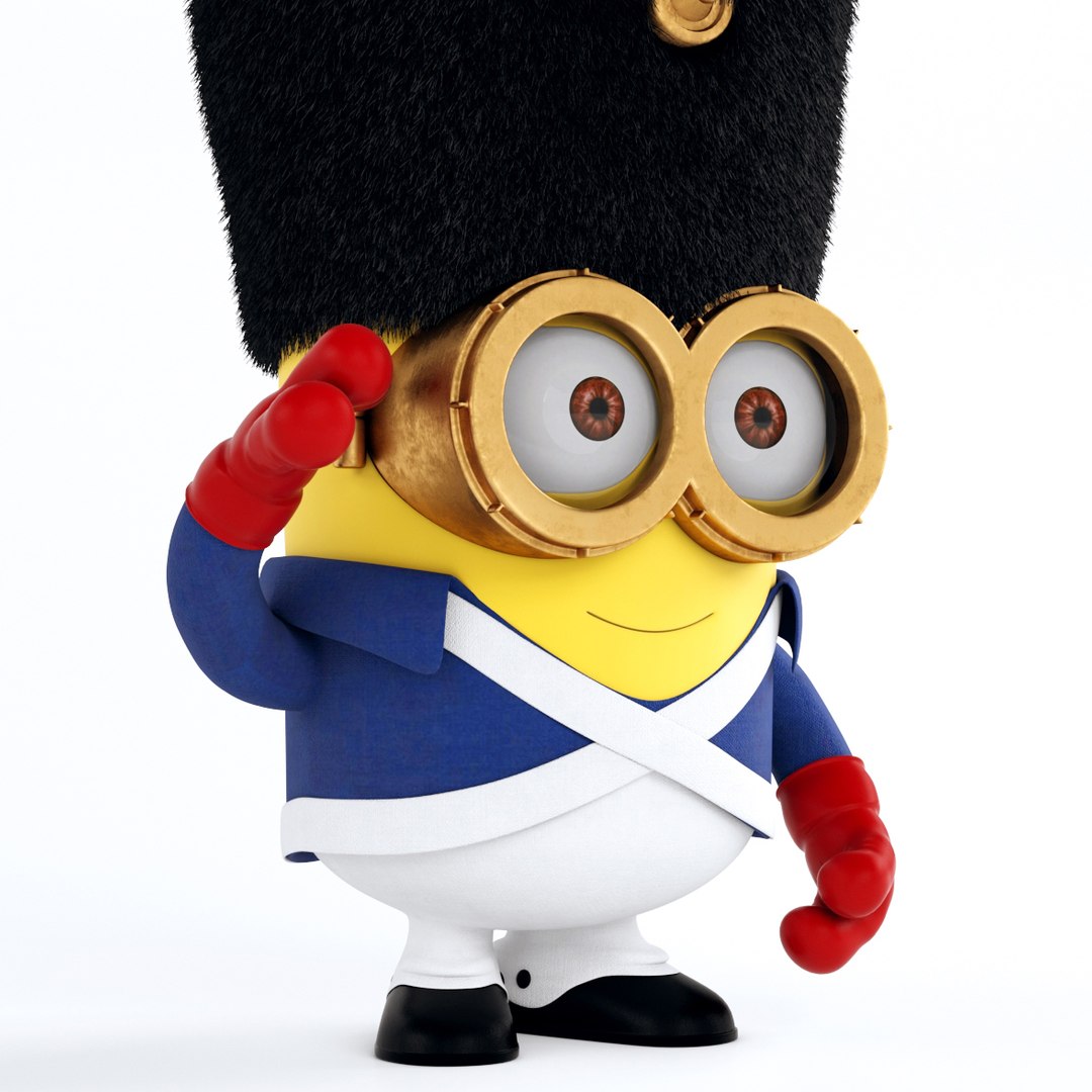 3D Model Minion Napoleon - TurboSquid 1198694