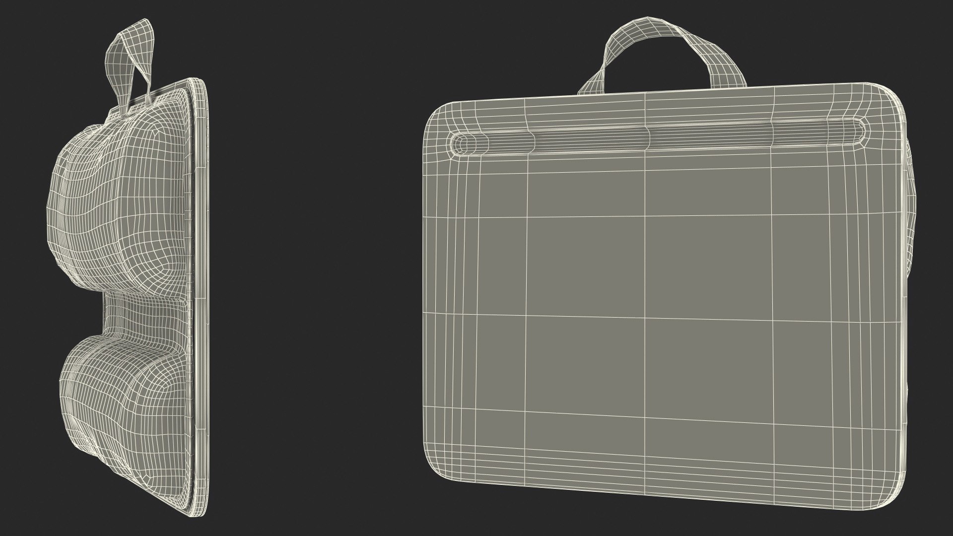 Compact Lap Desk Black 3D Model - TurboSquid 1980641