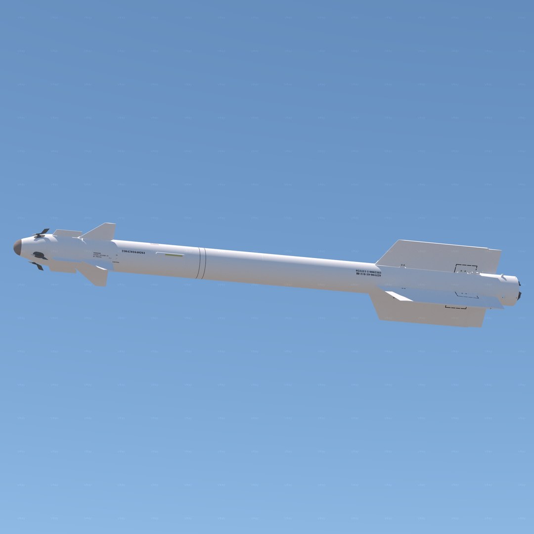 RRV-MD 미사일 빔펠 R-73 아처 3D 모델 - TurboSquid 1696959