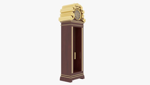 Old Antique Clock 3D model - TurboSquid 1809616