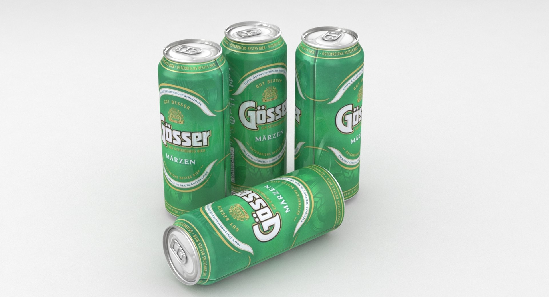 Beer Gosser Marzen 3D Model - TurboSquid 1161349