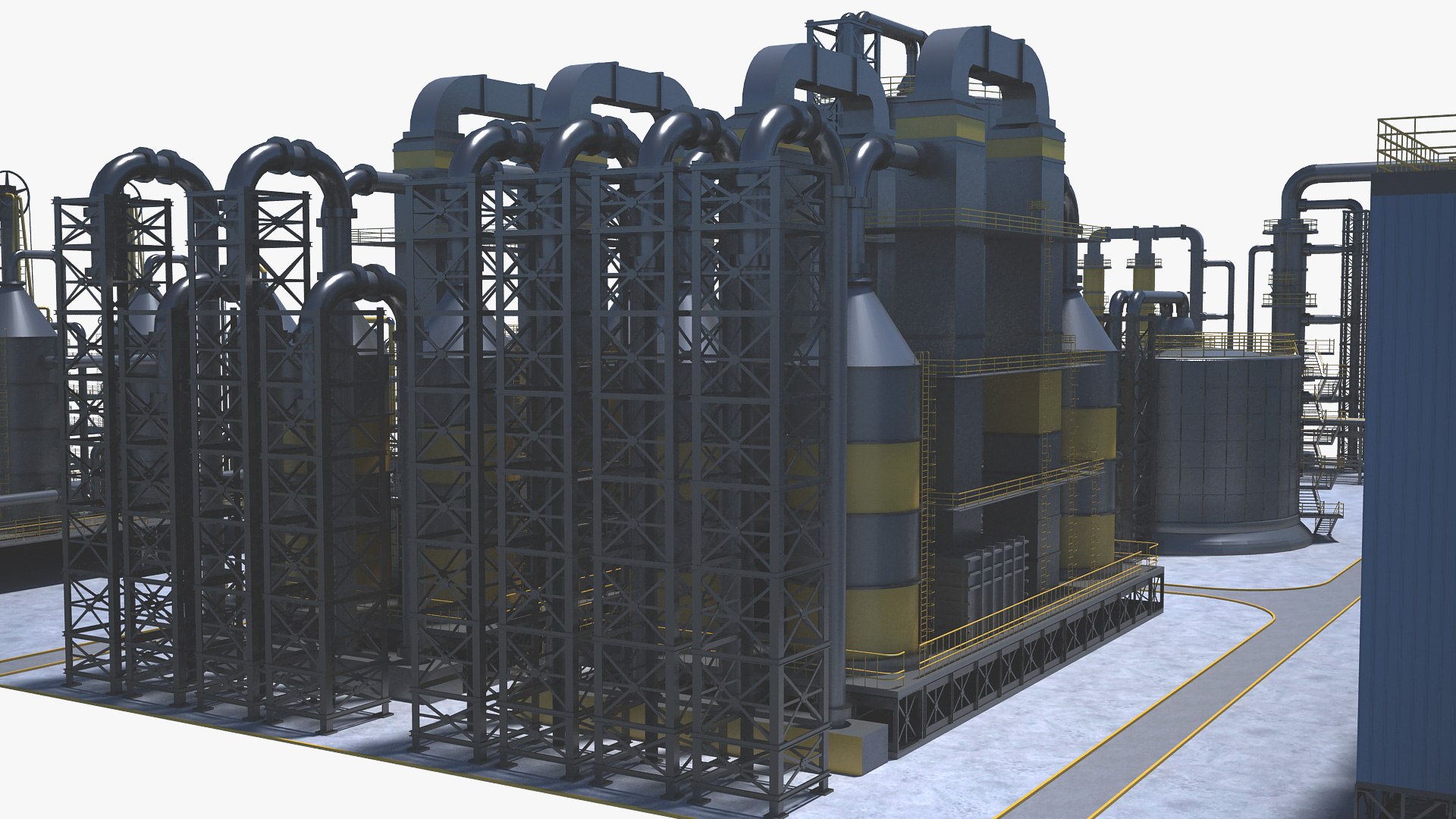 3D Industrial Area 57 Model - TurboSquid 2024550