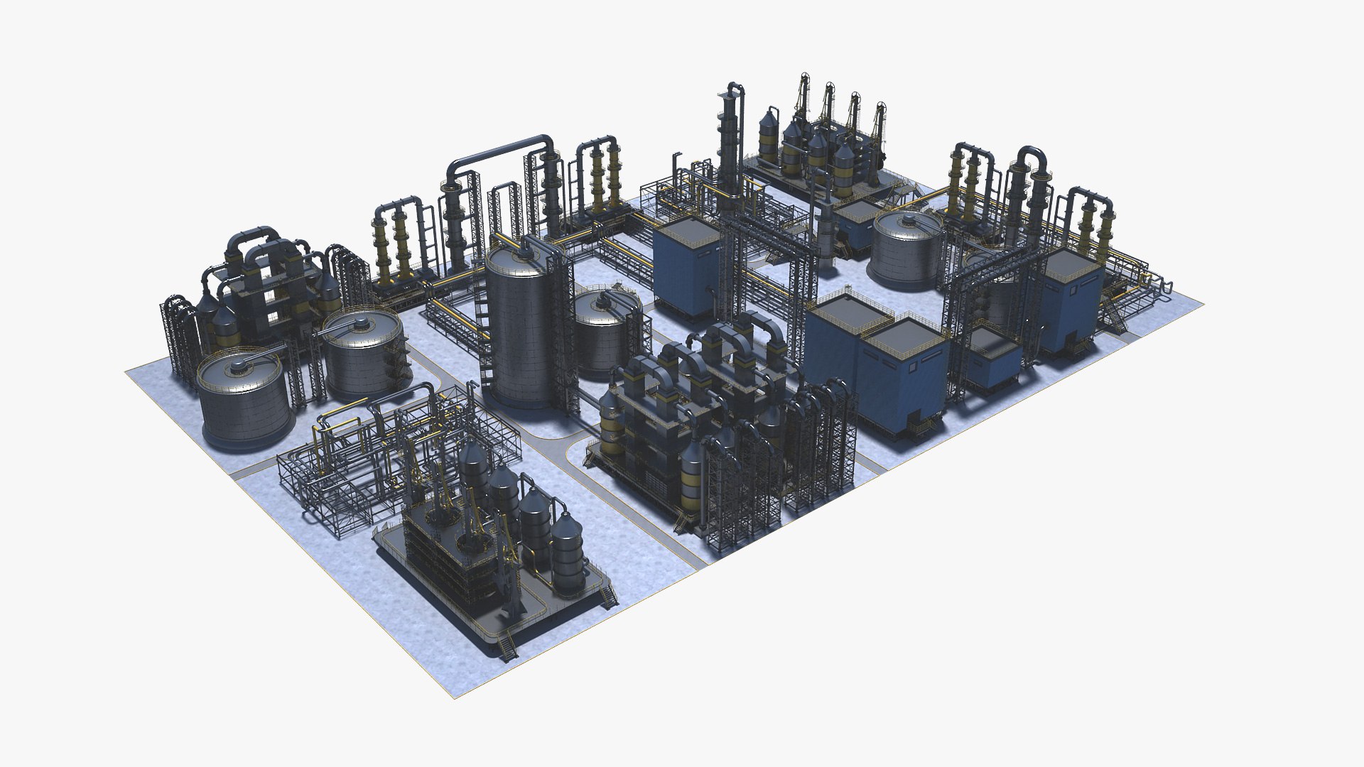 3D Industrial Area 57 Model - TurboSquid 2024550