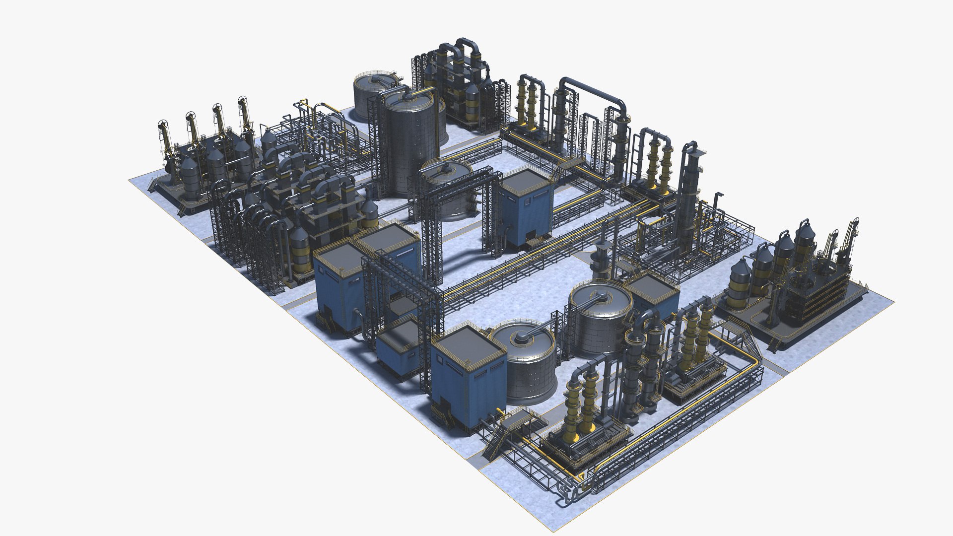3D Industrial Area 57 Model - TurboSquid 2024550