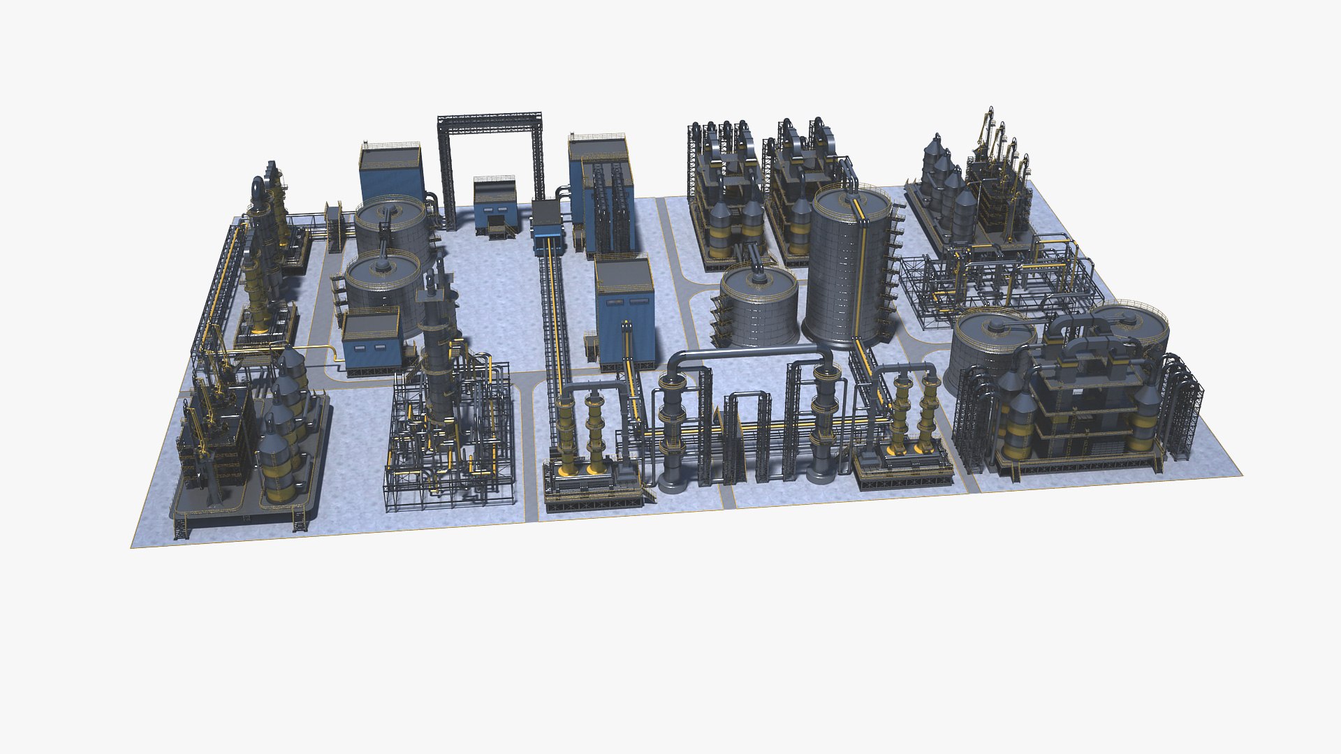 3D Industrial Area 57 Model - TurboSquid 2024550