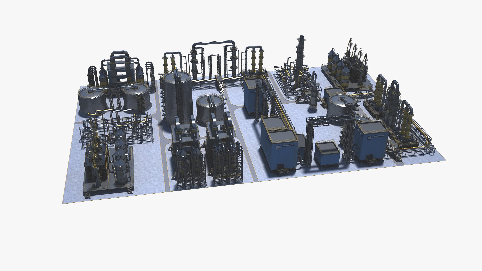 3D Industrial Area 57 Model - TurboSquid 2024550
