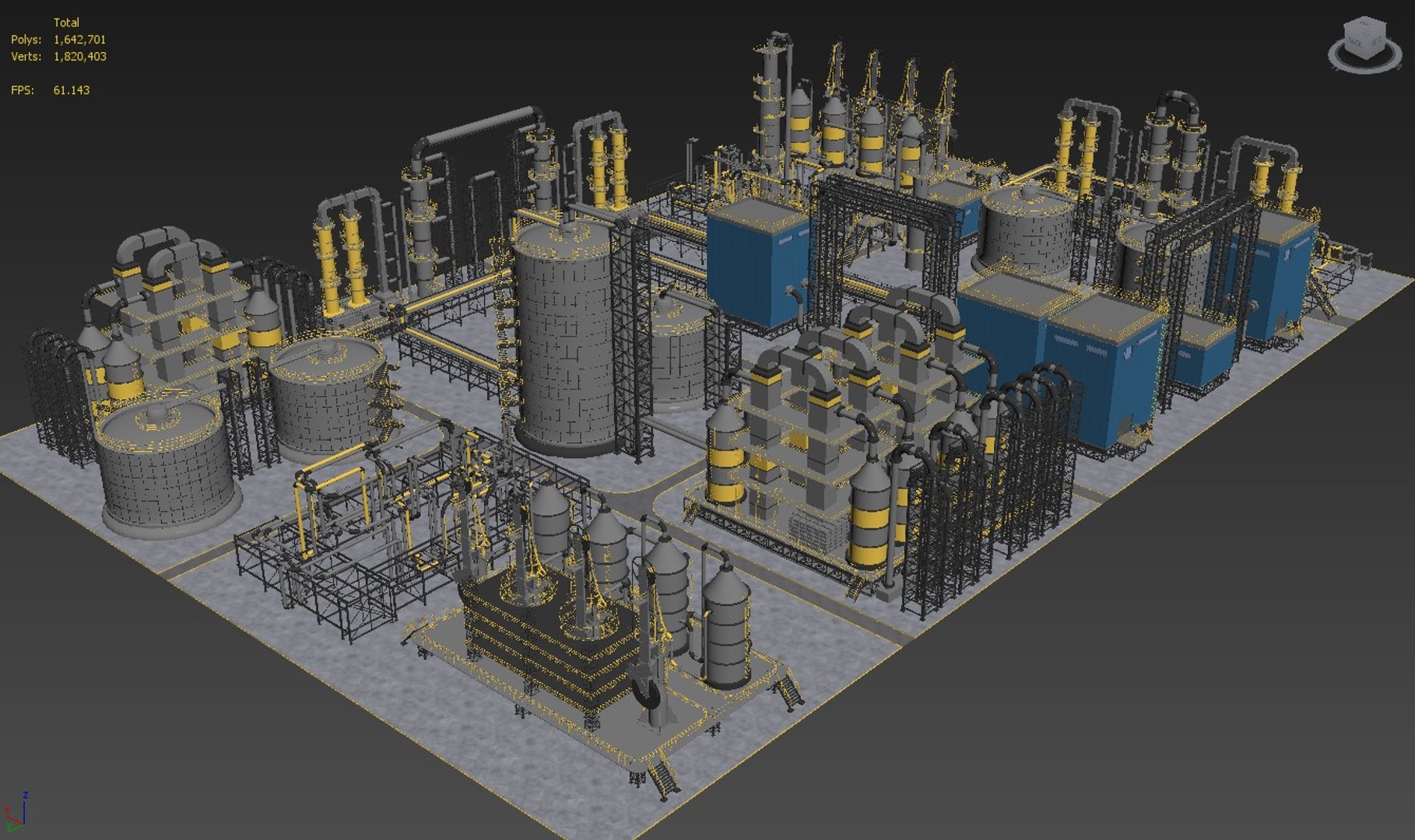 3D Industrial Area 57 Model - TurboSquid 2024550