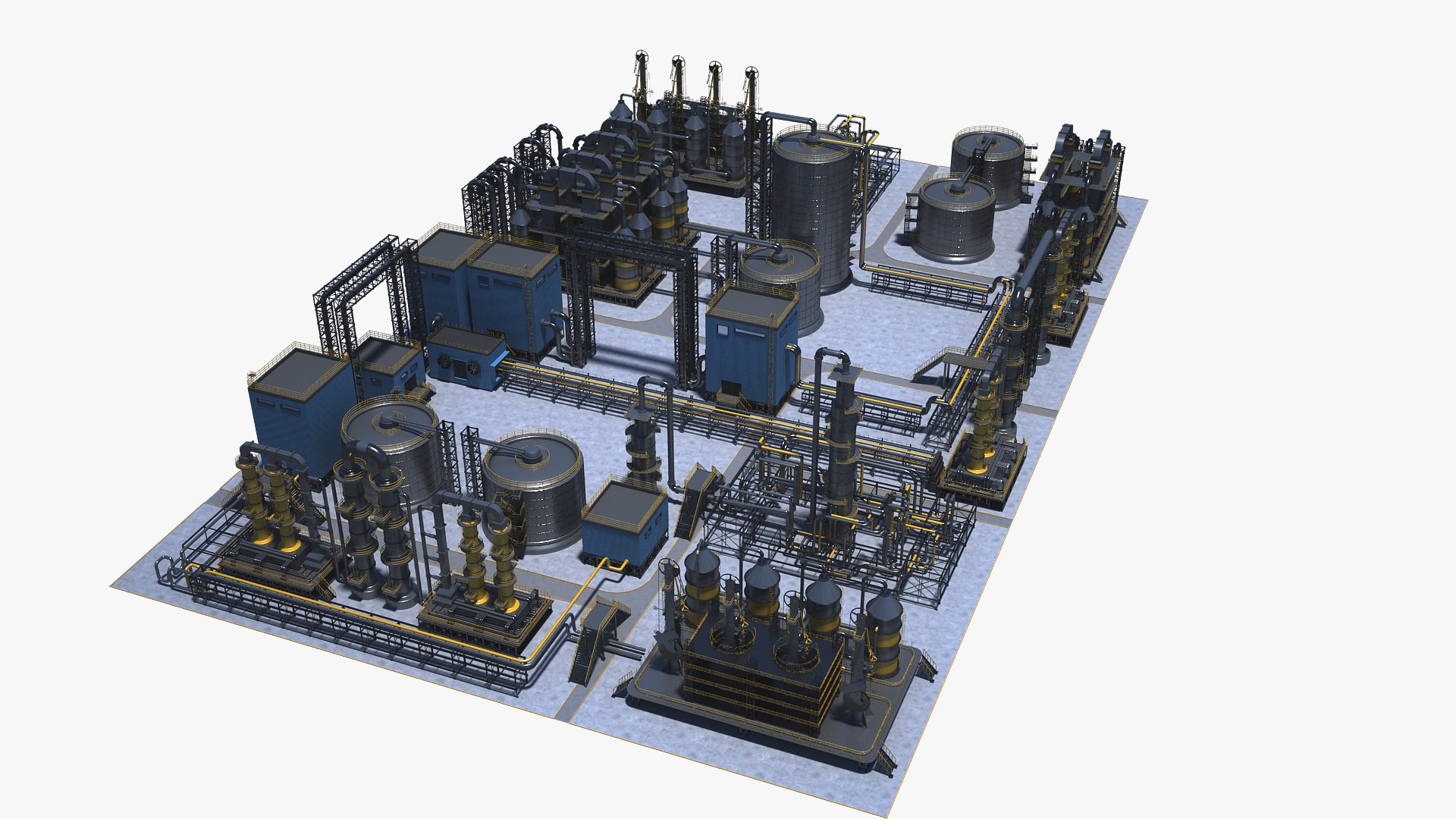 3D Industrial Area 57 Model - TurboSquid 2024550