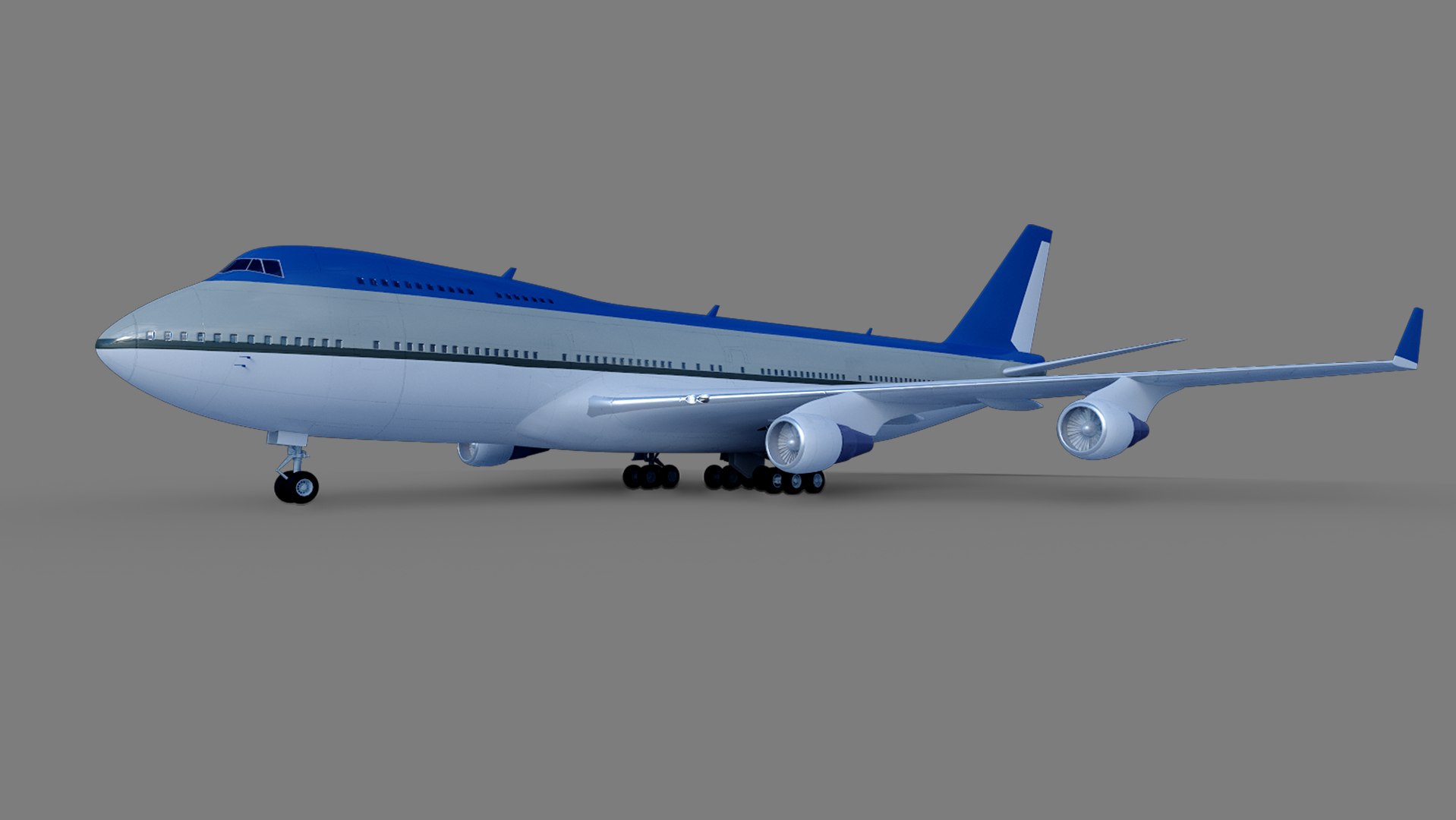 modelo 3d Boeing 747 - TurboSquid 2078190