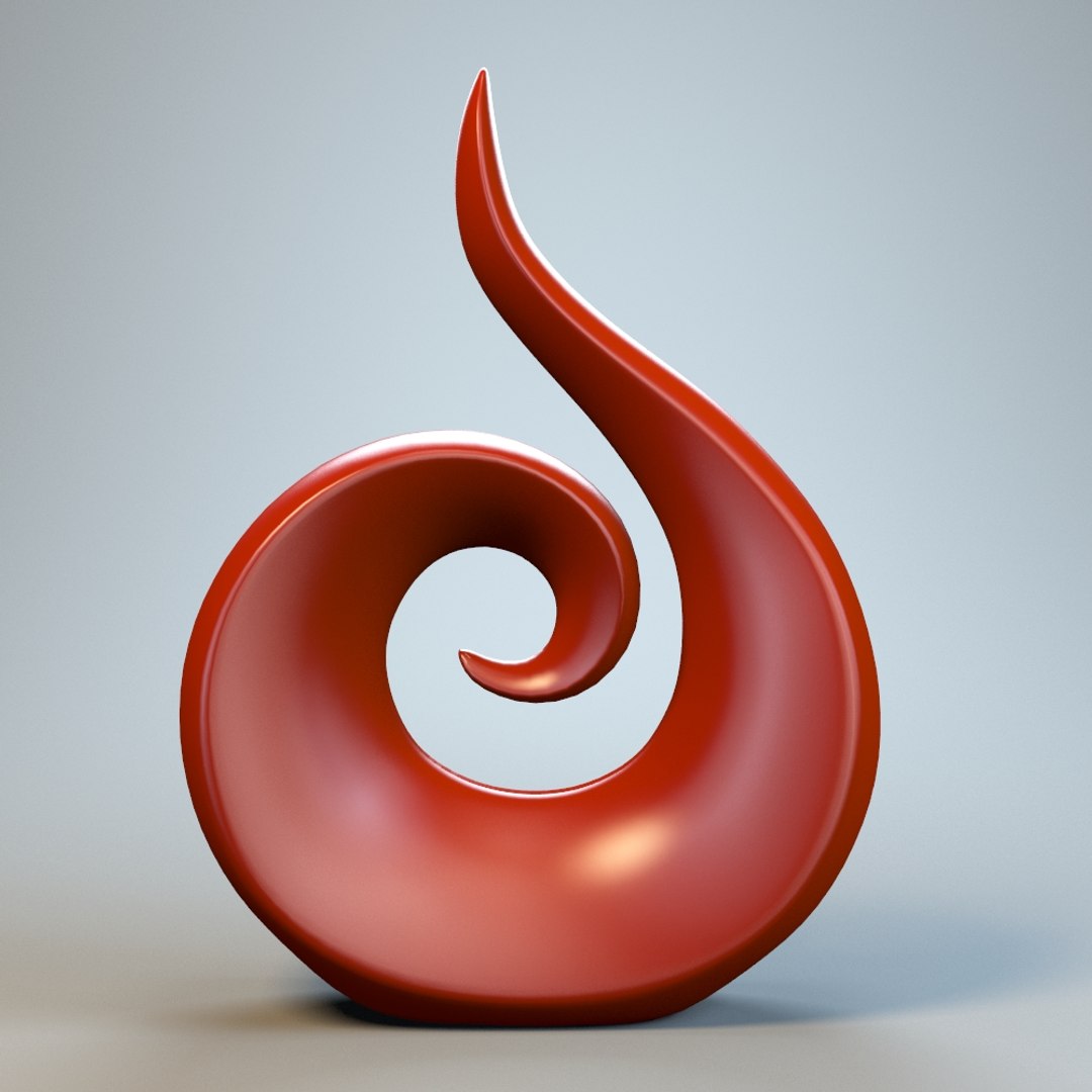 3d abstract figure m037 model
