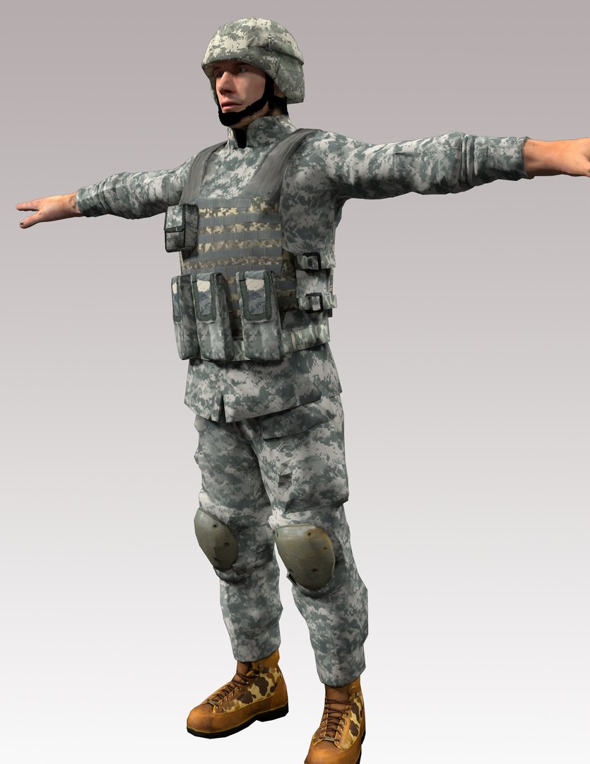 3d Soldier