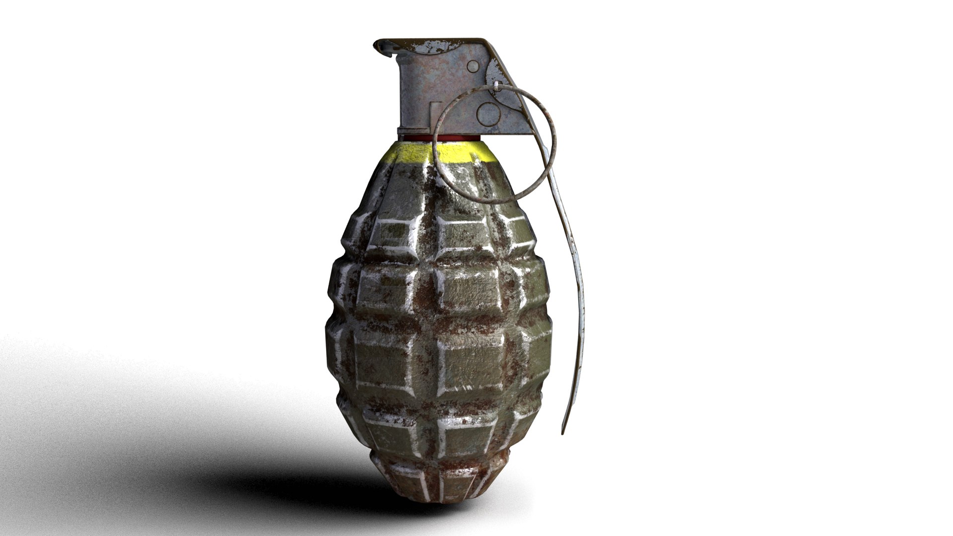 Grenade Army MK 2 Model - TurboSquid 1762003