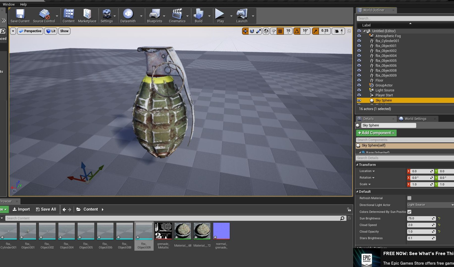 Grenade Army MK 2 Model - TurboSquid 1762003