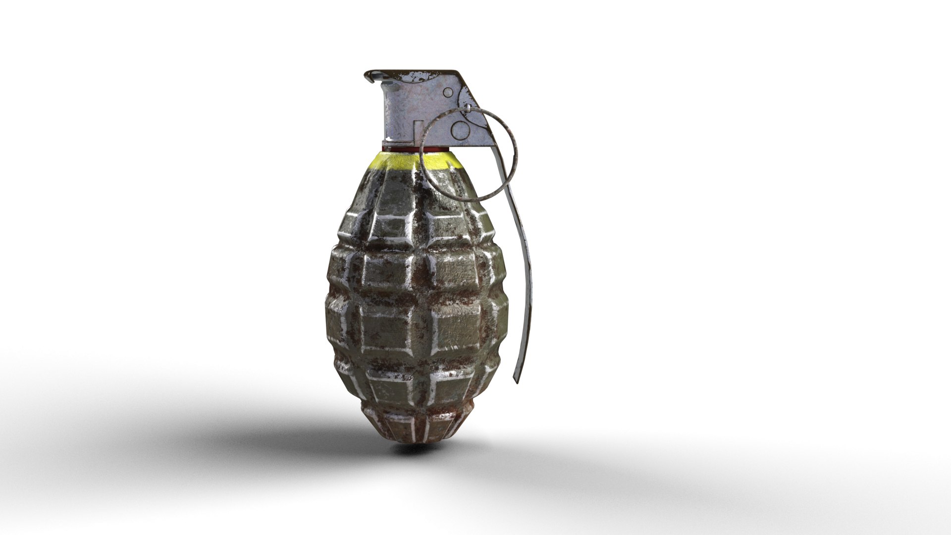Grenade Army MK 2 Model - TurboSquid 1762003