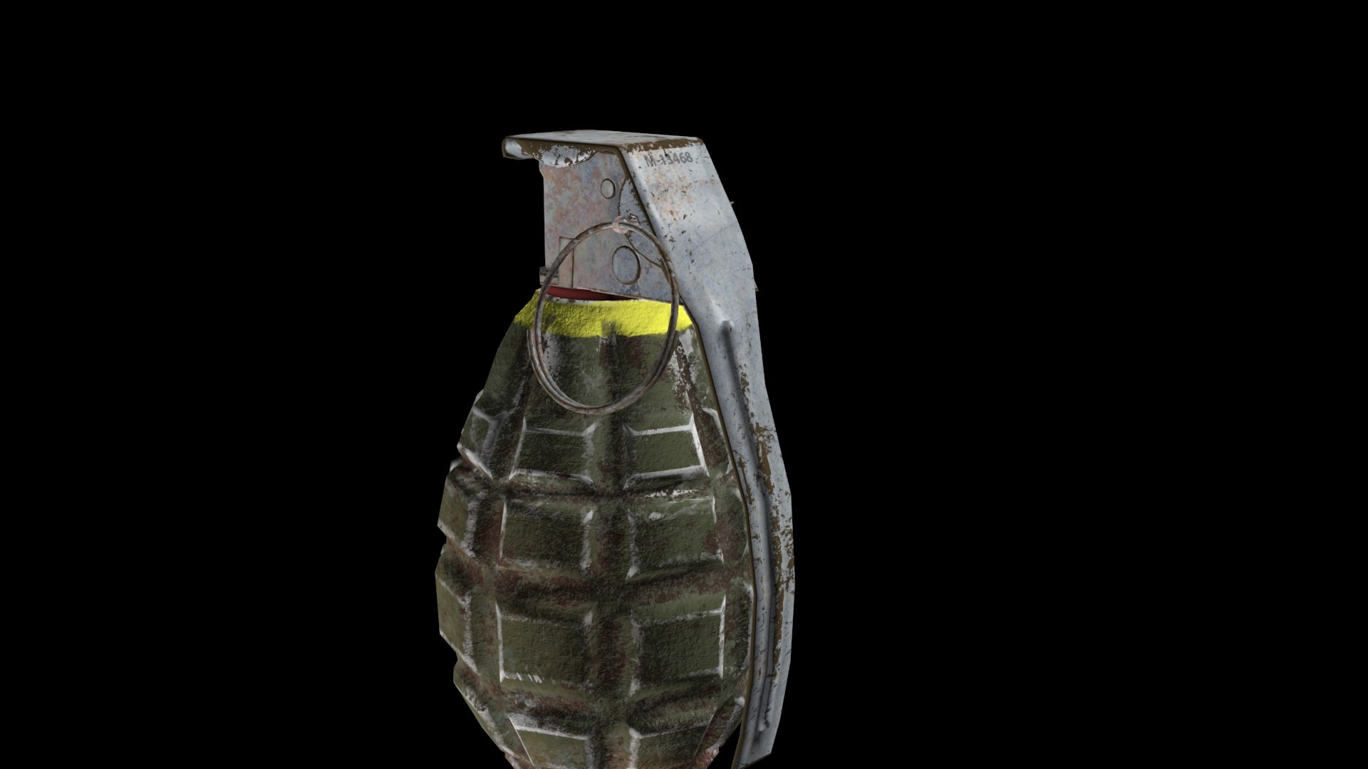 Grenade Army MK 2 Model - TurboSquid 1762003