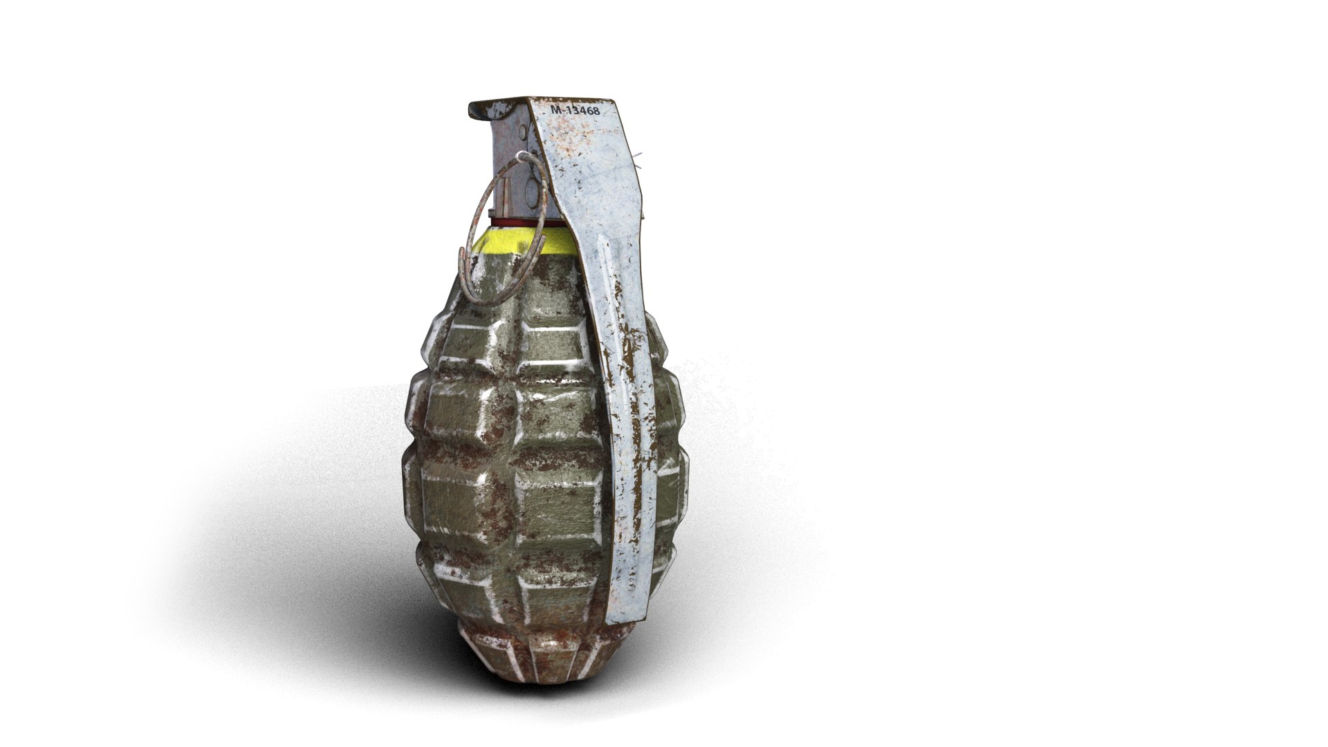 Grenade Army MK 2 Model - TurboSquid 1762003