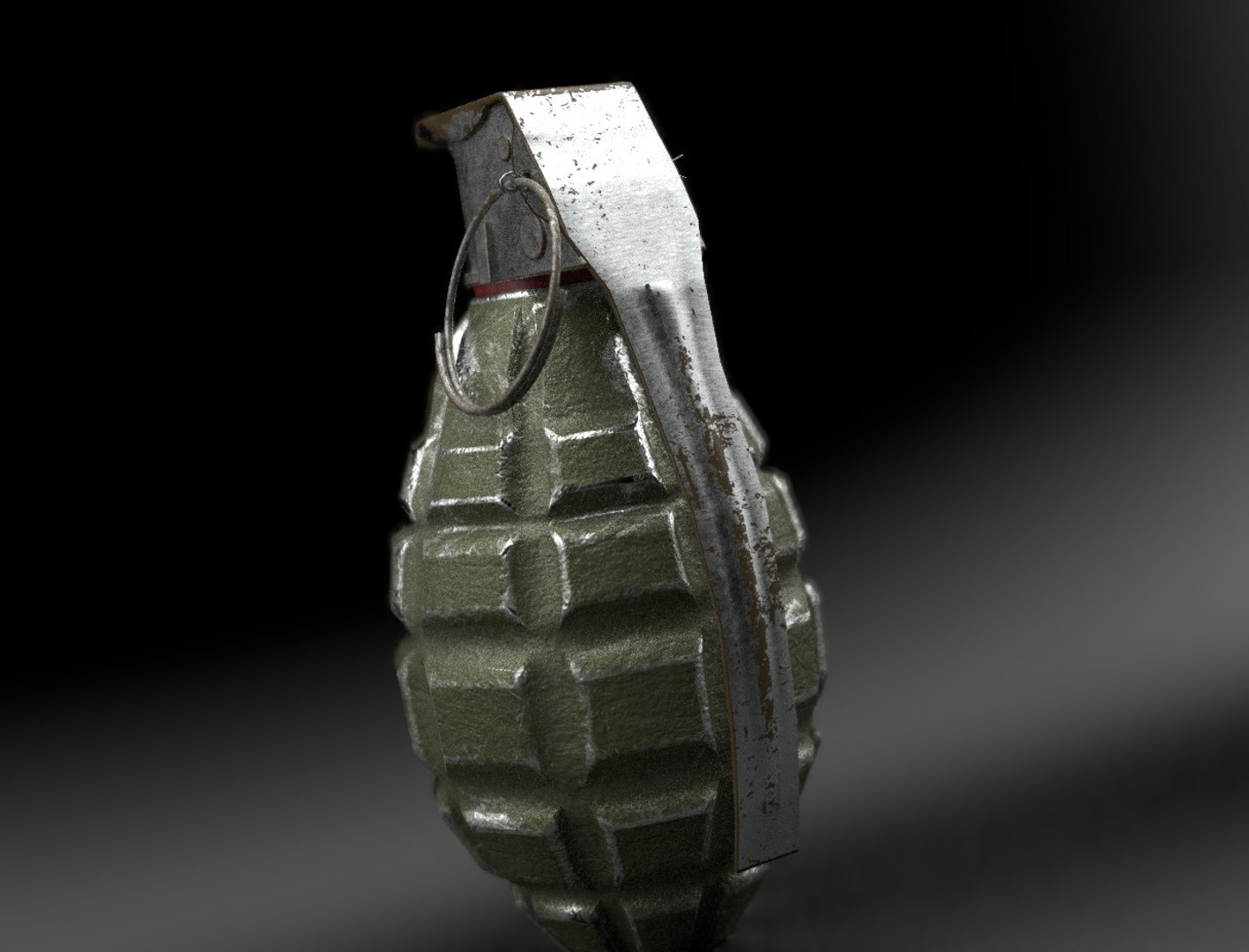 Grenade Army MK 2 Model - TurboSquid 1762003
