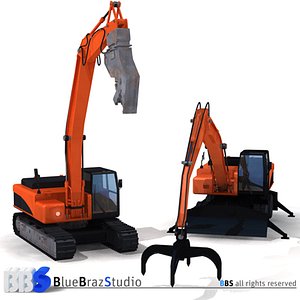 Heavy Construction Machinery 3D Models for Download | TurboSquid