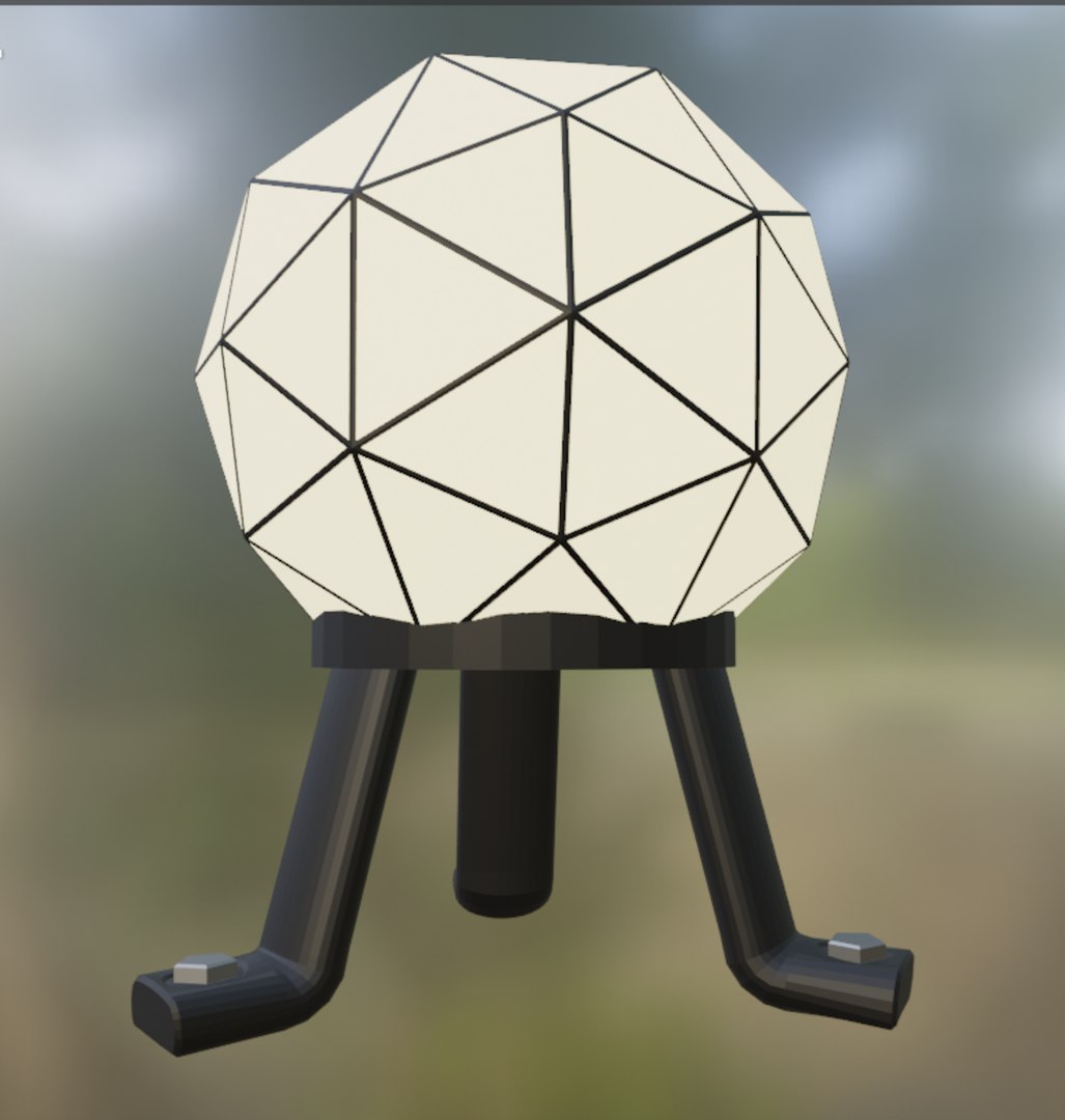 3D Model Wireless Power Transmission Sphere - TurboSquid 2158605