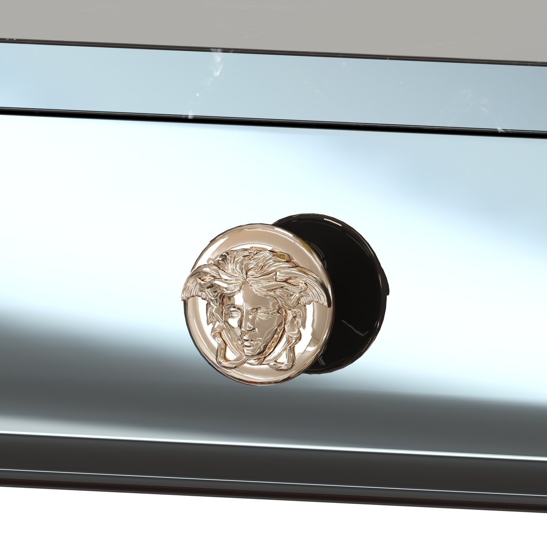 VERSACE HOME Greca Vanity Lady Desk 3D - TurboSquid 2110830