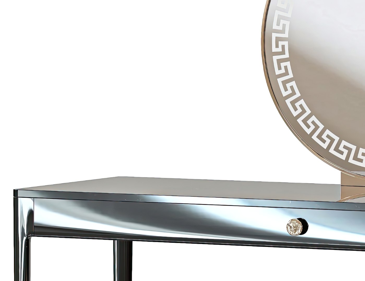 VERSACE HOME Greca Vanity Lady Desk 3D - TurboSquid 2110830