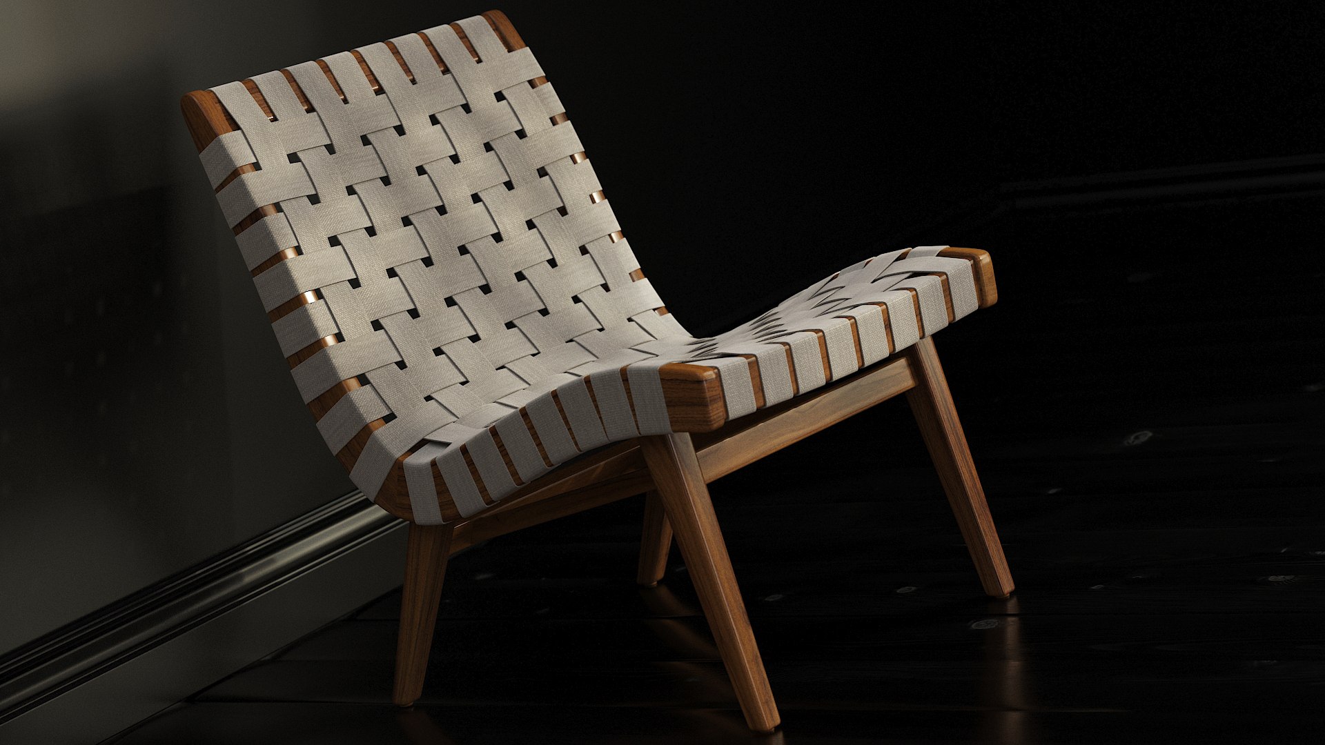 3D Risom Lounge Chair Model - TurboSquid 1949730