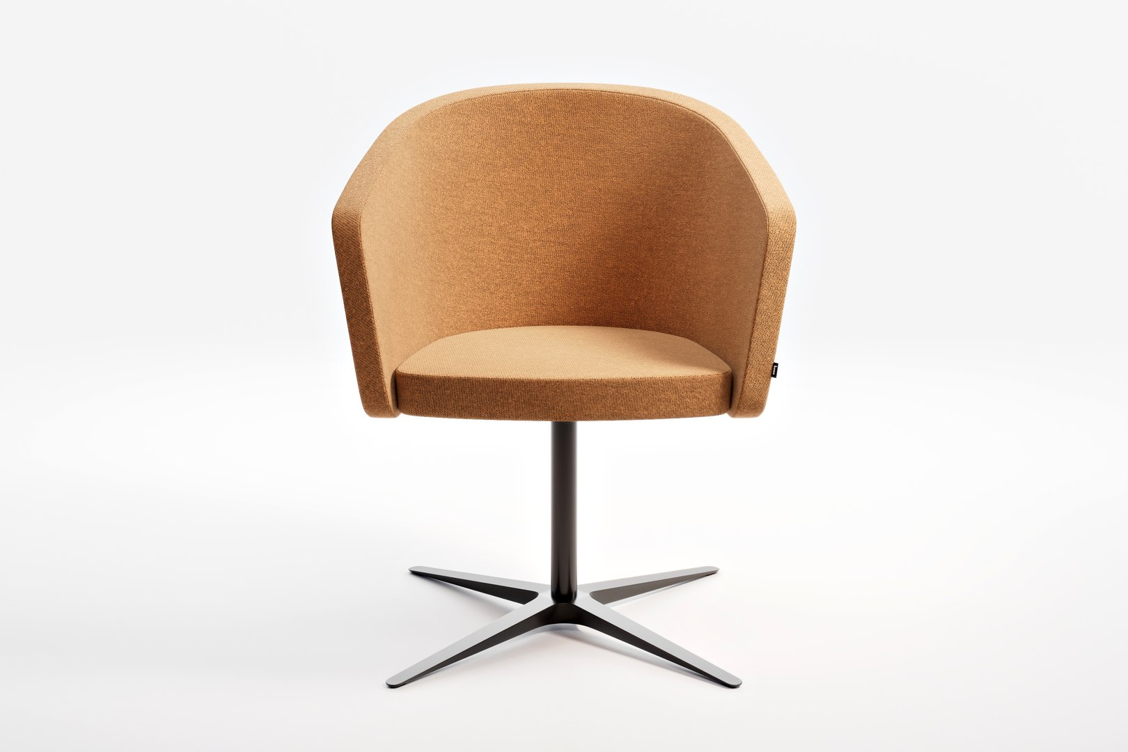 Bene Club Chair With Swivel Base 3D Model - TurboSquid 2189170
