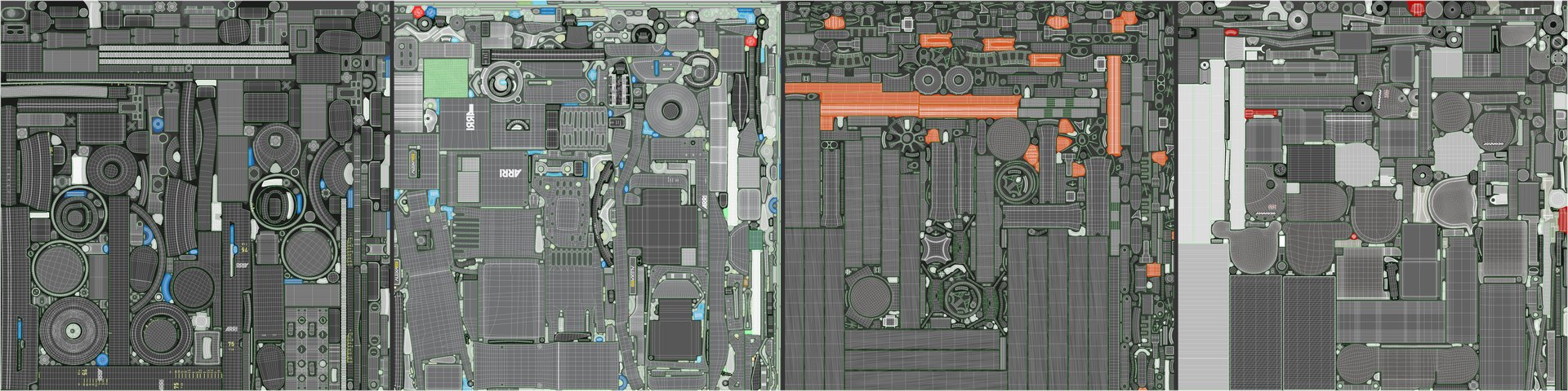 3D Model ARRI ALEXA LF Pro Camera With OConnor 2560 Tripod Systems ...