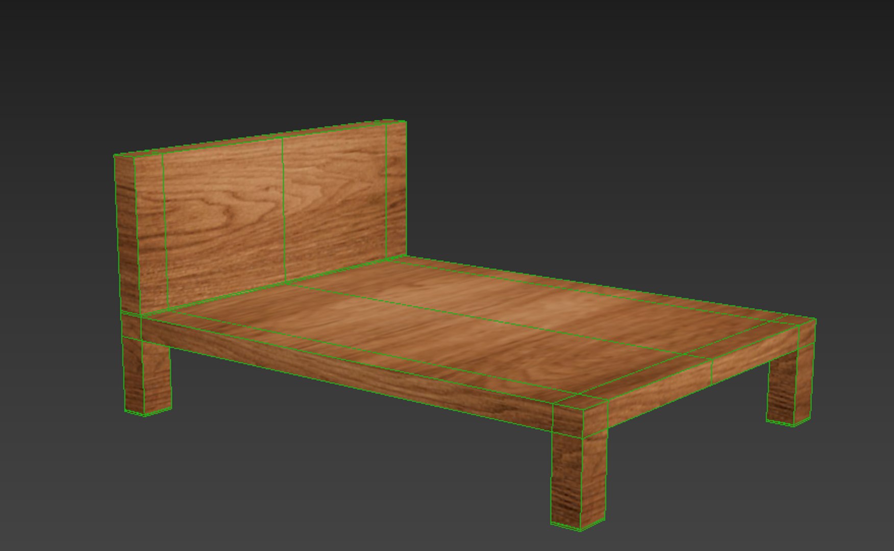 Free 3D Basic Bed Model - TurboSquid 1482272