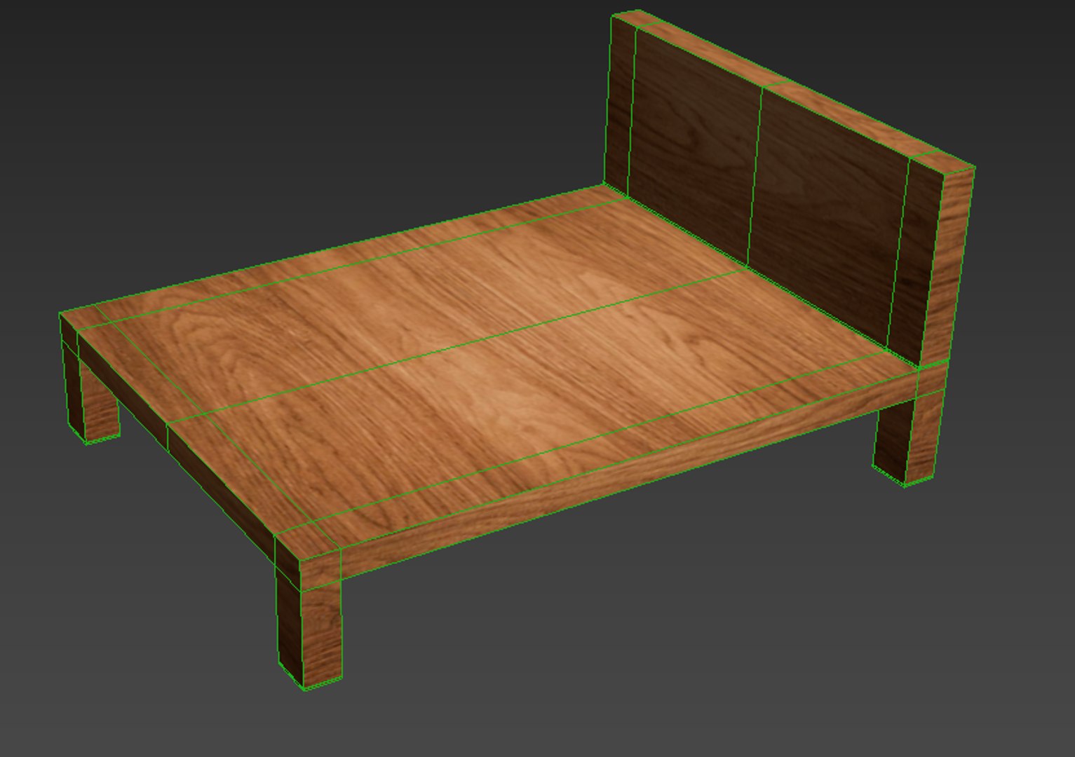 Free 3D Basic Bed Model - TurboSquid 1482272
