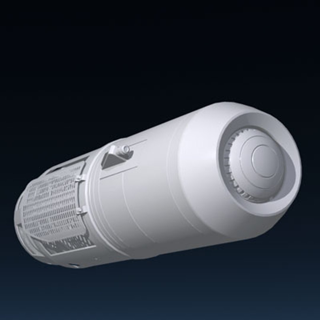 Spaceship Engine 3d 3ds