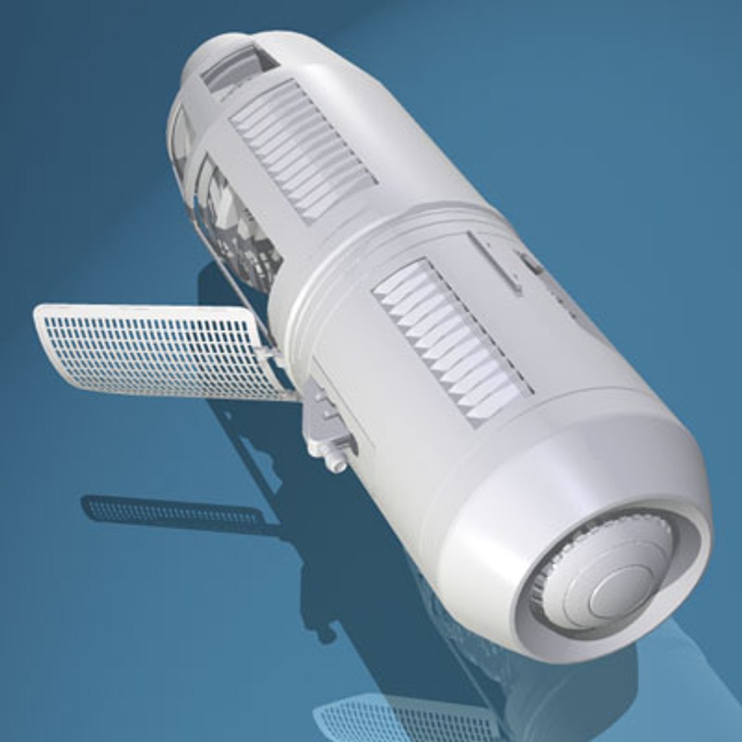 Spaceship Engine 3d 3ds