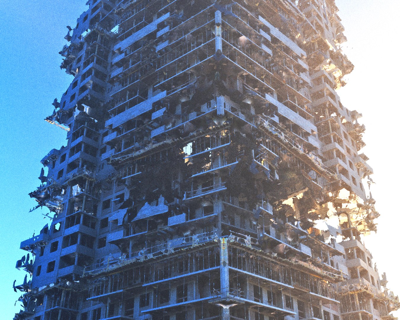 3D City Apocalypse Model - TurboSquid 1420535