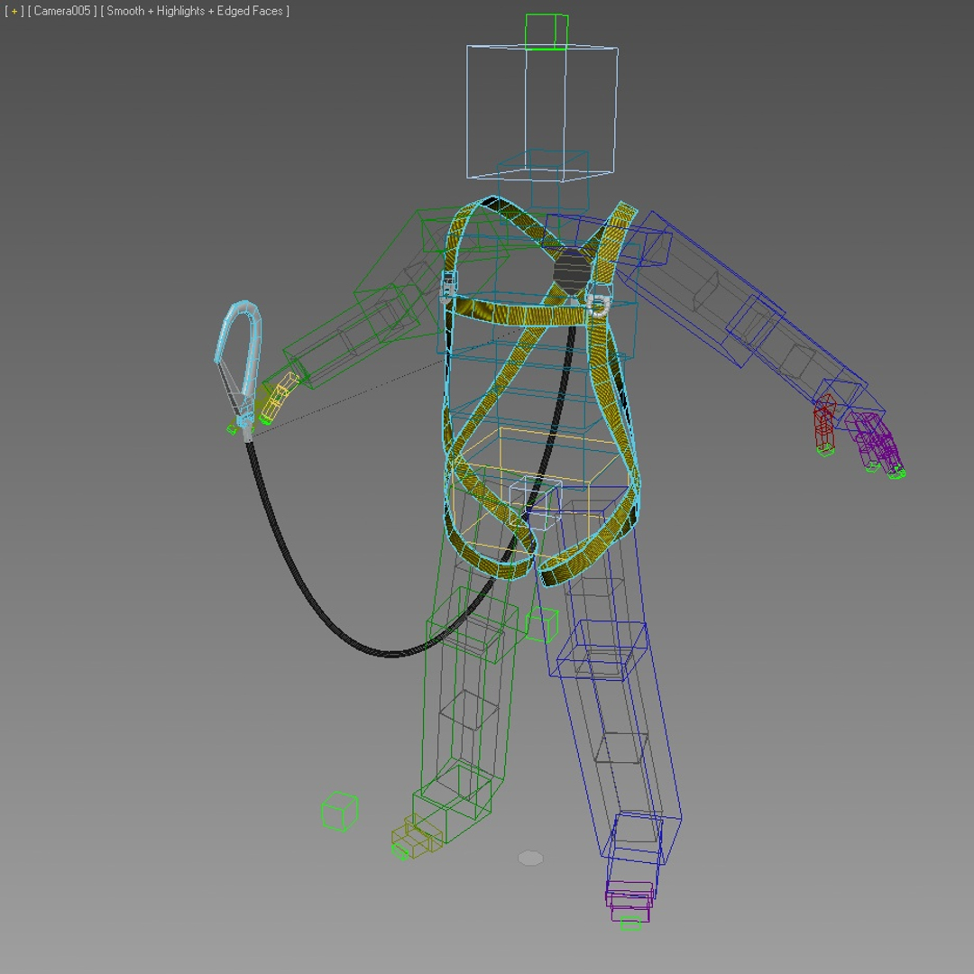 3d Model Of Harness