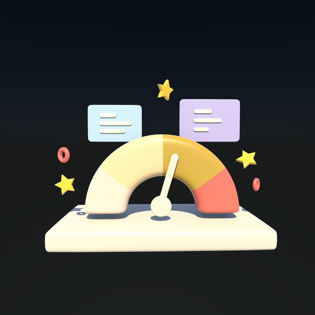 Arrow Point Speedometer 3D Model 3D - TurboSquid 2333157