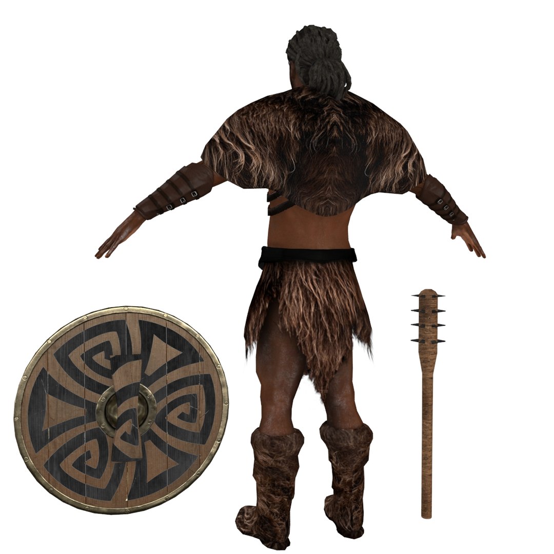 3D Rigged Barbarian Model - TurboSquid 1478671