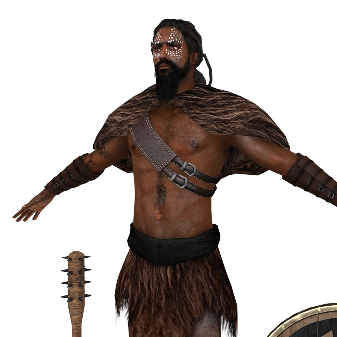 3D Rigged Barbarian Model - TurboSquid 1478671