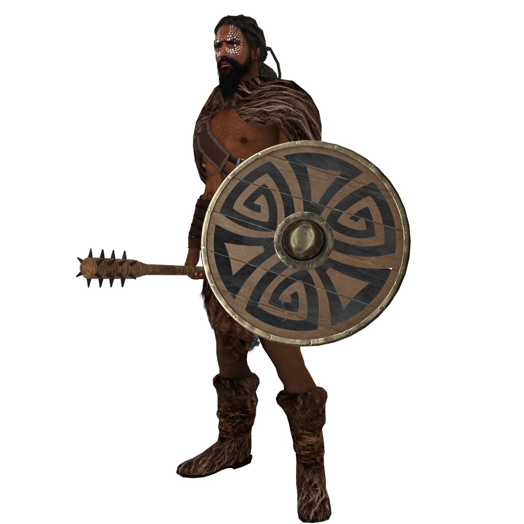 3D Rigged Barbarian Model - TurboSquid 1478671