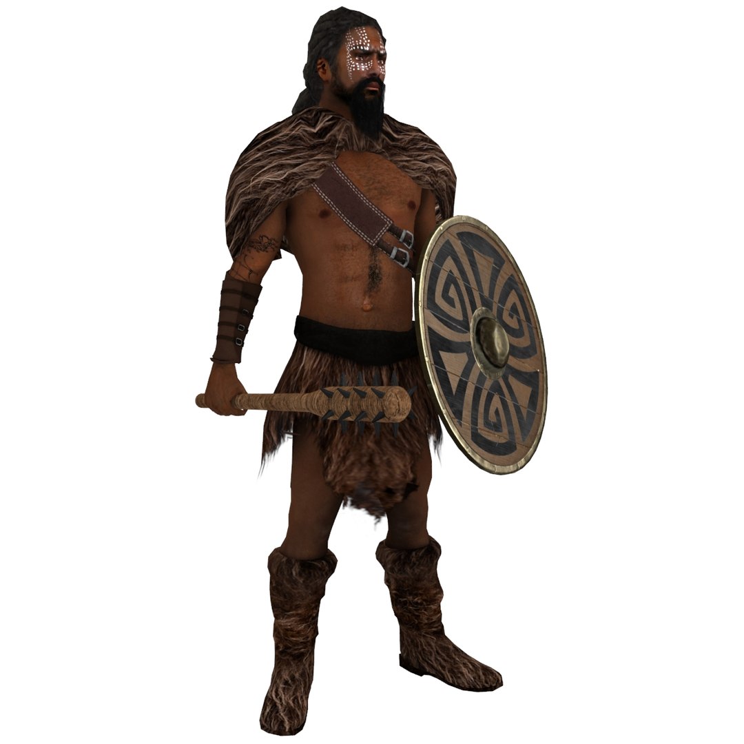 3D Rigged Barbarian Model - TurboSquid 1478671