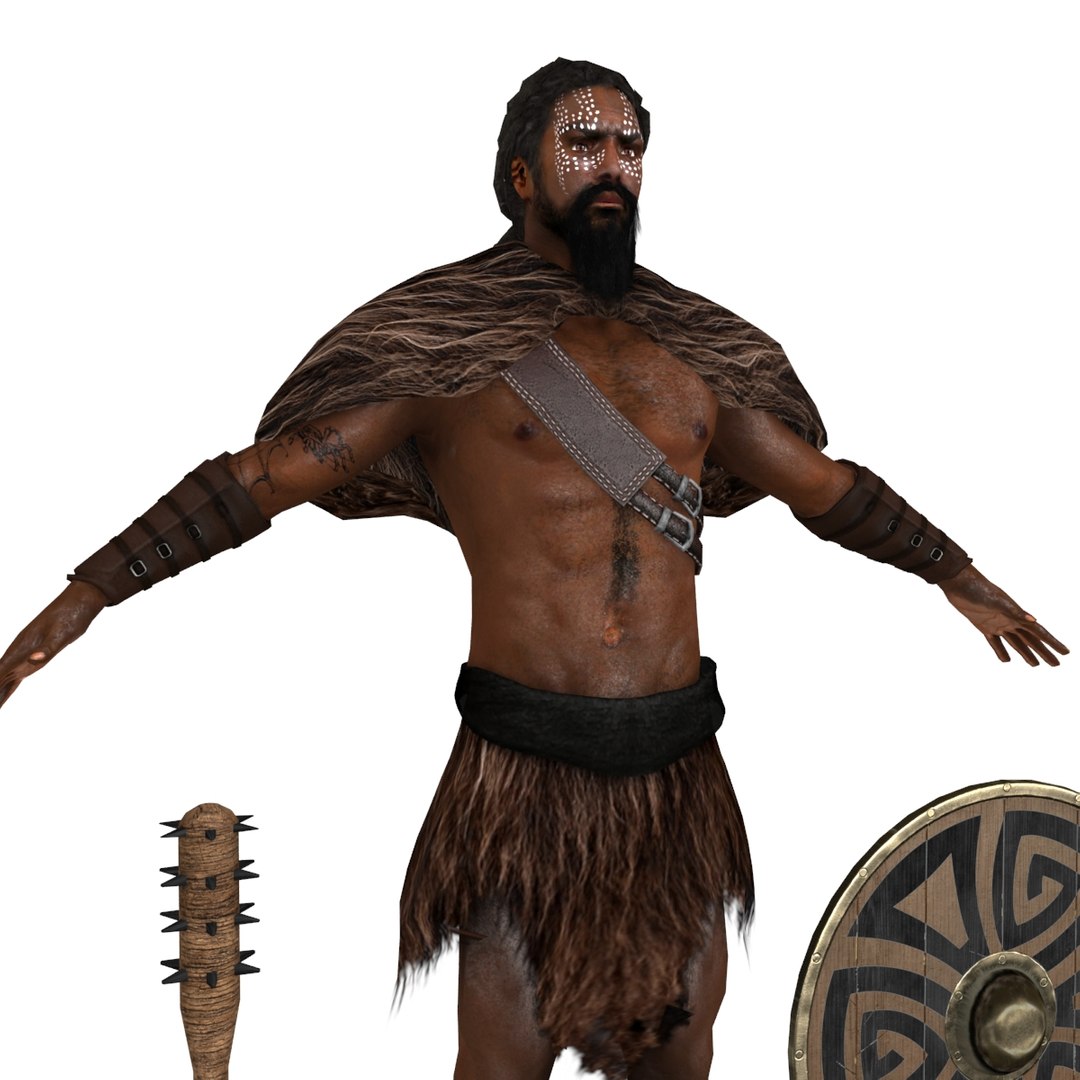 3D Rigged Barbarian Model - TurboSquid 1478671