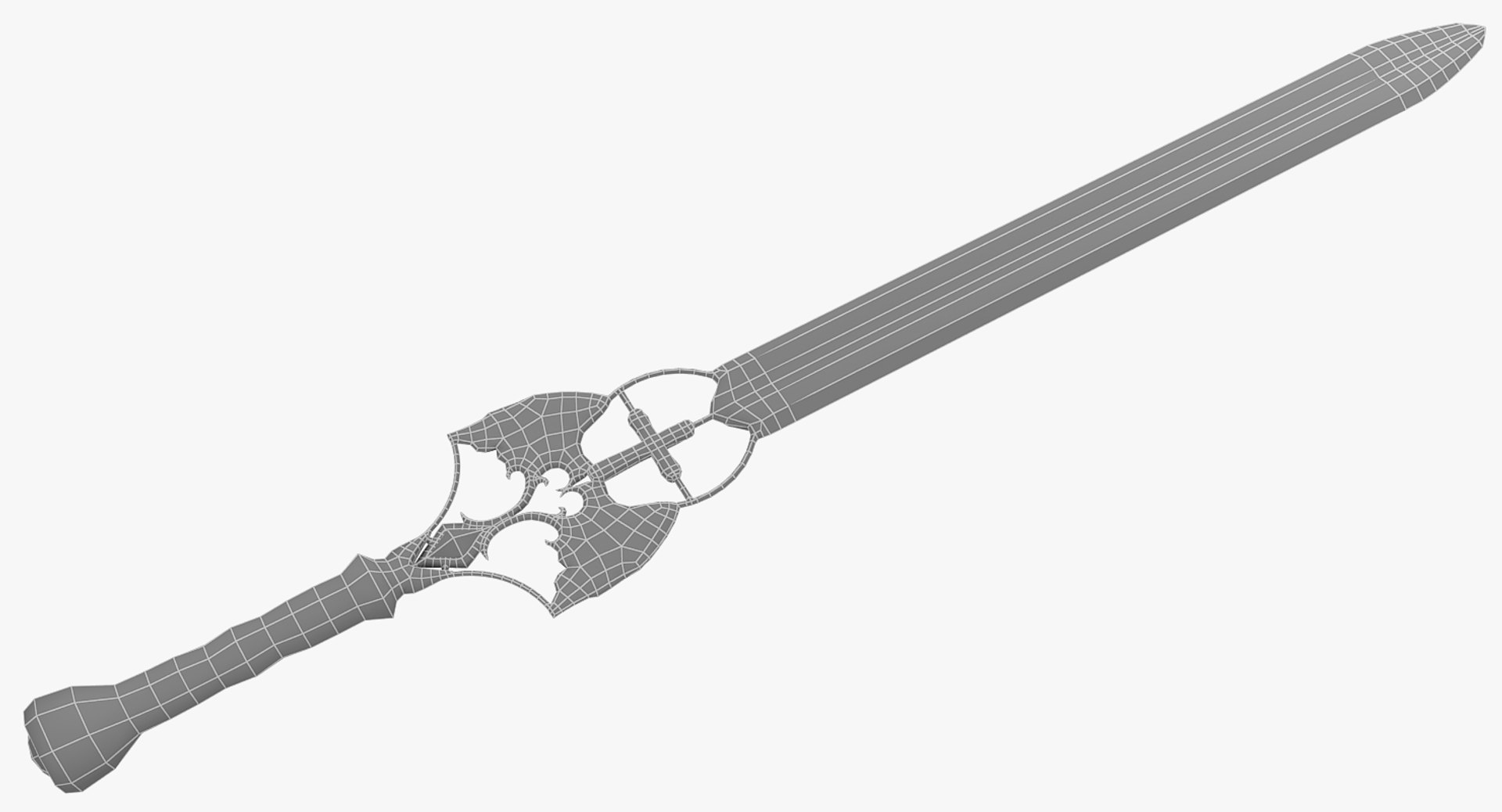 Holy Sword 3d Model