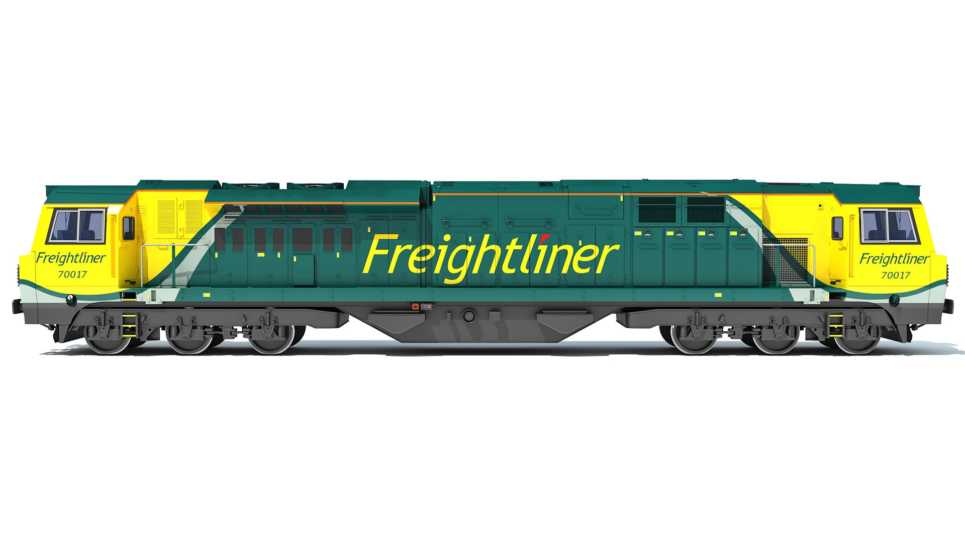 3D British Rail Class 70 - TurboSquid 1510452