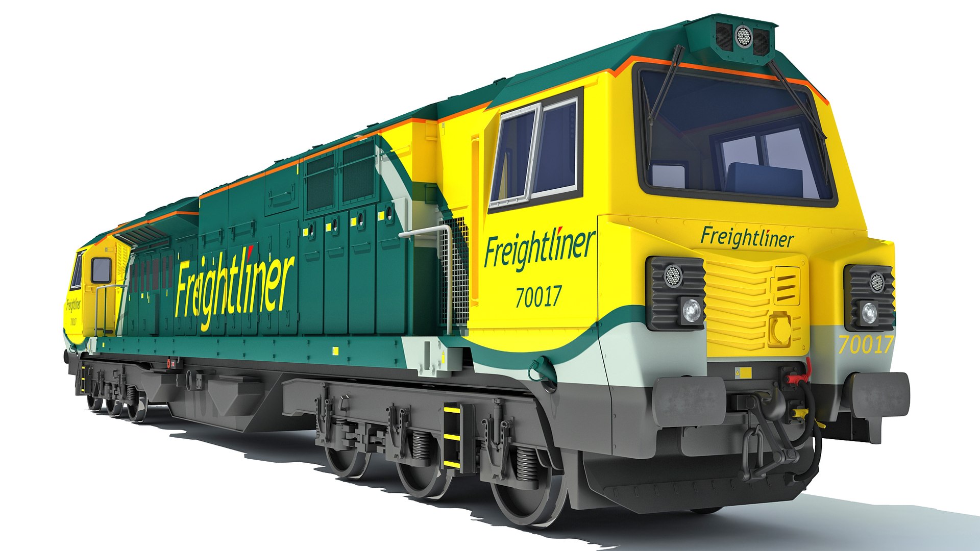 3D British Rail Class 70 - TurboSquid 1510452