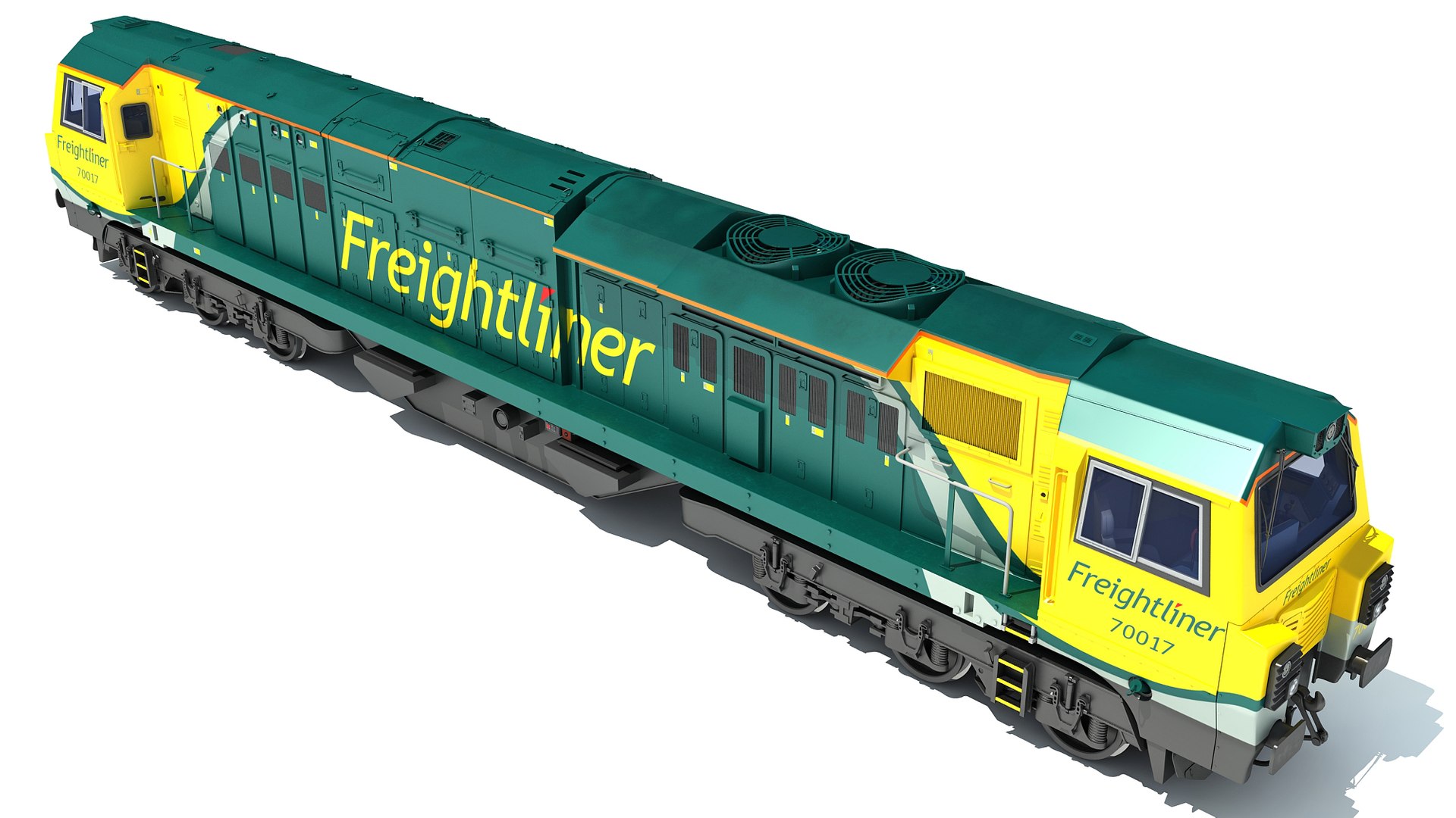 3D British Rail Class 70 - TurboSquid 1510452