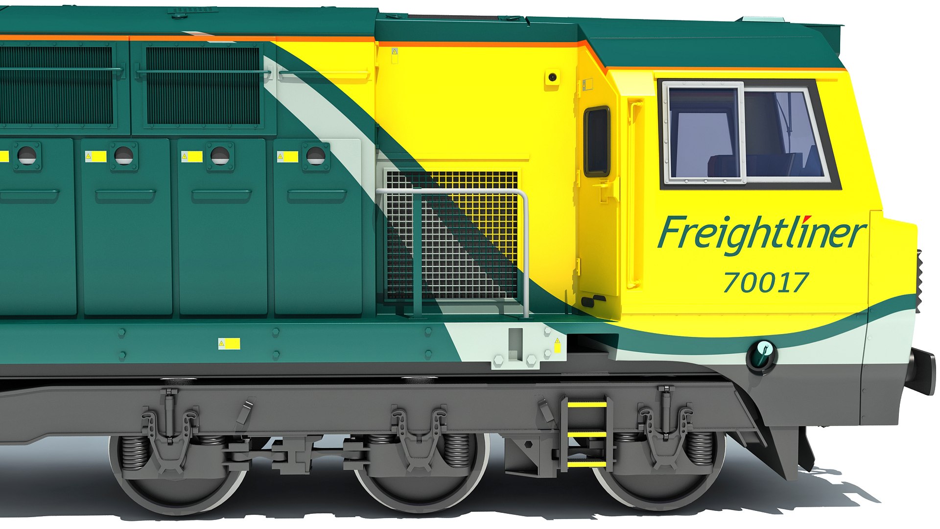 3D british rail class 70 - TurboSquid 1510452